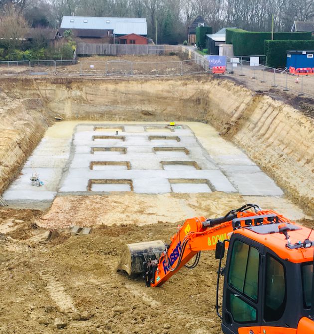 Underground Building House Construction Earth Sheltered / Underground